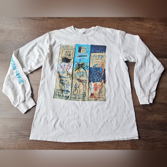 Shirts | Jean Michel Basquiat Goodie Two Sleeves Charles The First ...